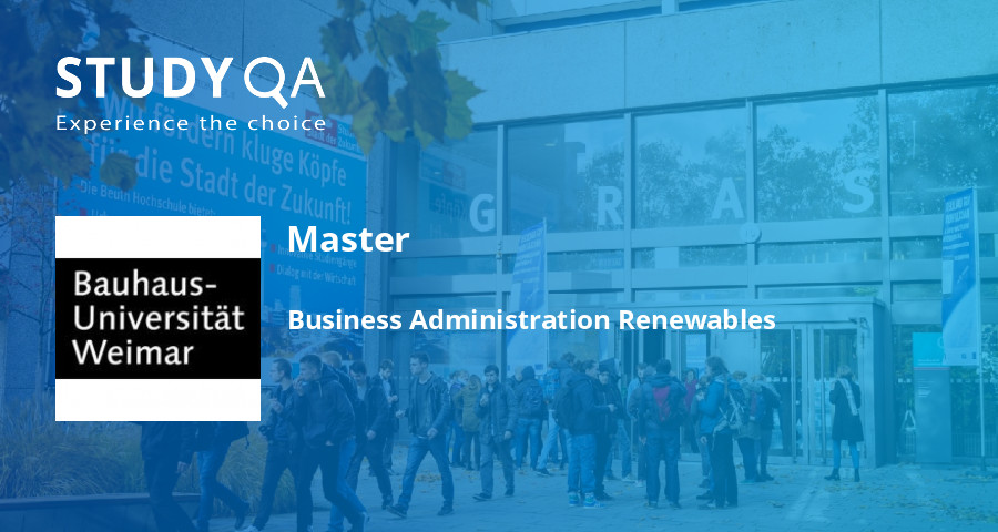 StudyQA — Master: Business Administration Renewables — Beuth University ...