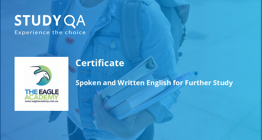 StudyQA — Certificate: Spoken and Written English for Further Study ...