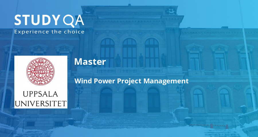 StudyQA — Master: Wind Power Project Management — Uppsala University