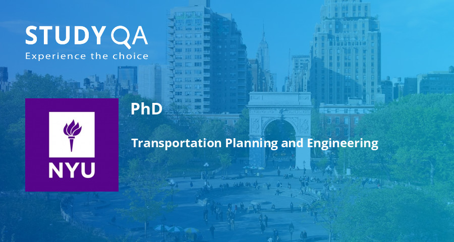 StudyQA — PhD: Transportation Planning and Engineering — New York ...