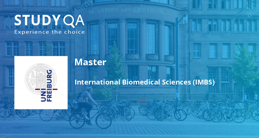 StudyQA — Master: International Biomedical Sciences (IMBS) — University ...