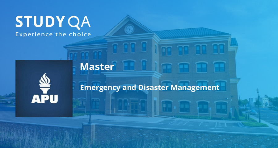 StudyQA — Bachelor: Emergency and Disaster Management — American Public ...