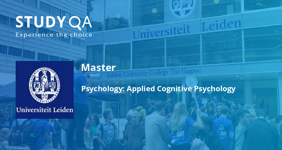 StudyQA — Master: MSc in Psychology: Applied Cognitive Psychology — Leiden University