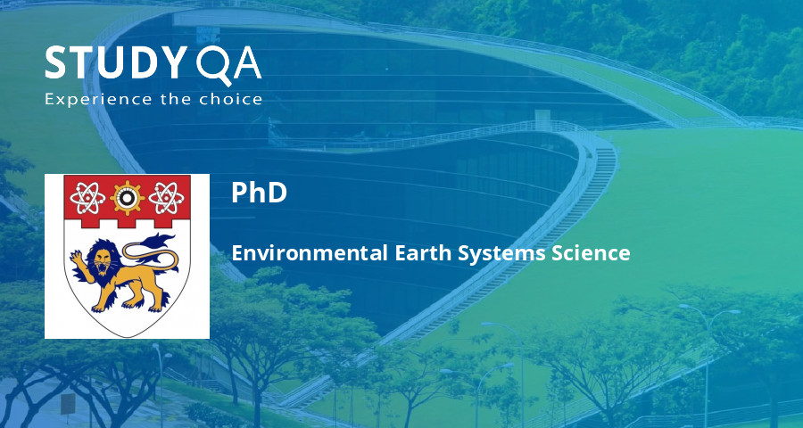 StudyQA — PhD: Environmental Earth Systems Science — Nanyang ...