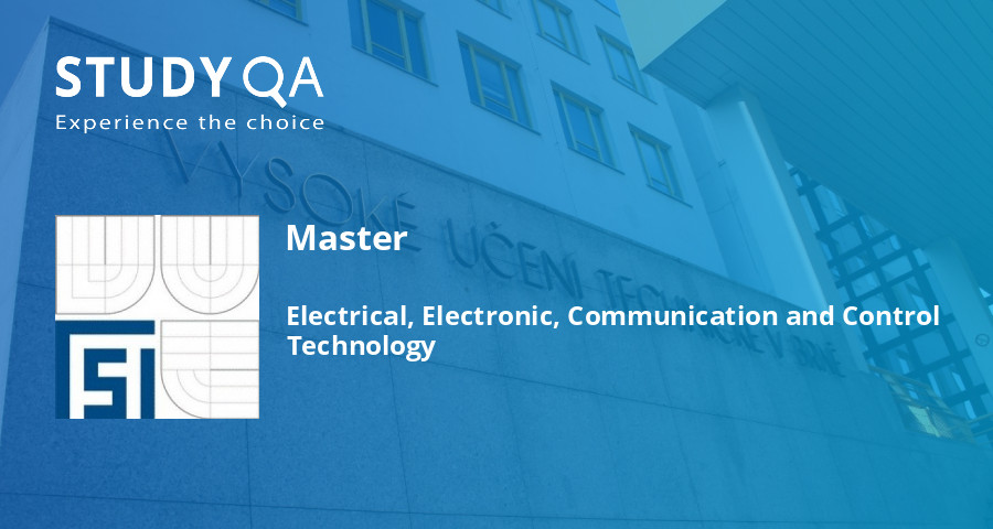 StudyQA — Bachelor: Electrical, Electronic and Control Engineering — Brno University of Technology