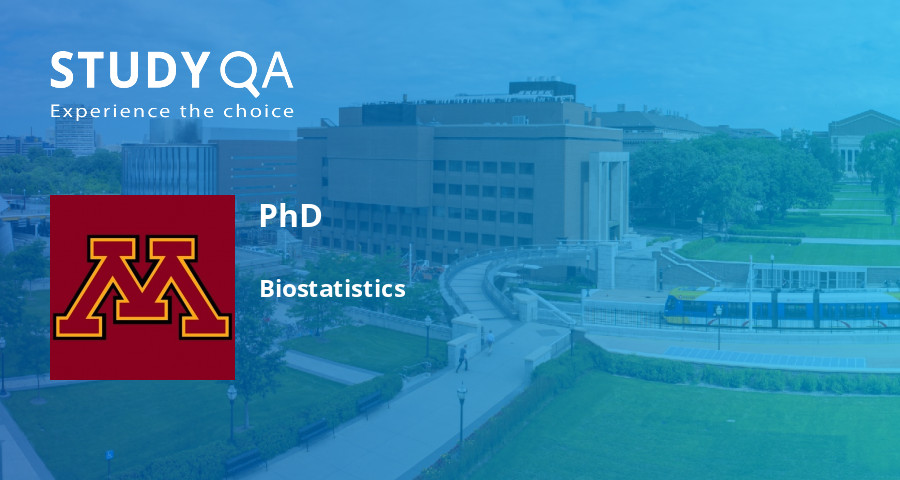 StudyQA — PhD: Biostatistics — University of Minnesota - Twin Cities Campus