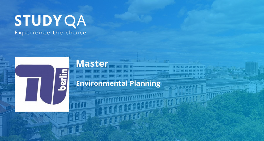 StudyQA — Master: Environmental Planning — Technische Universität Berlin