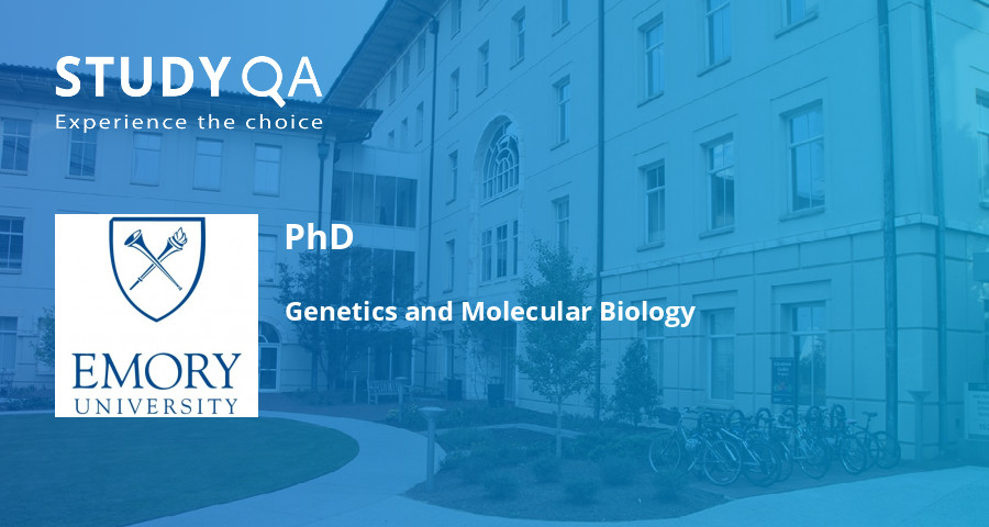StudyQA — PhD: Genetics and Molecular Biology — Emory University