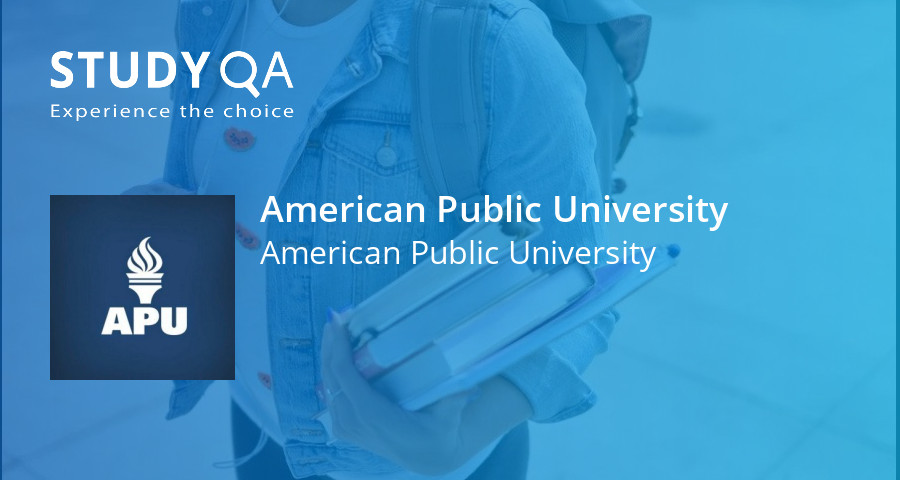 StudyQA — American Public University — Manassas — United States: Fees ...