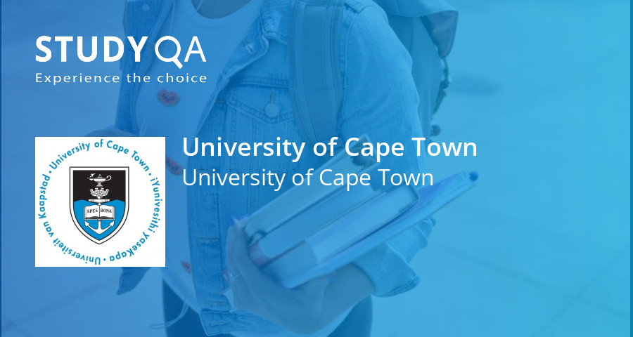 StudyQA — 5 Bachelor programs in University of Cape Town in 8 disciplines, study mode "On campus ...
