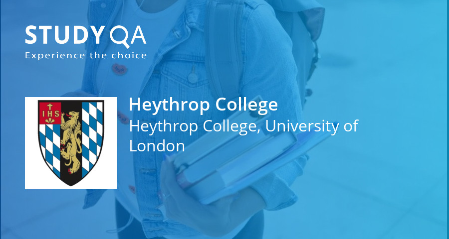 StudyQA — Heythrop College — London — United Kingdom: Fees, Rankings ...