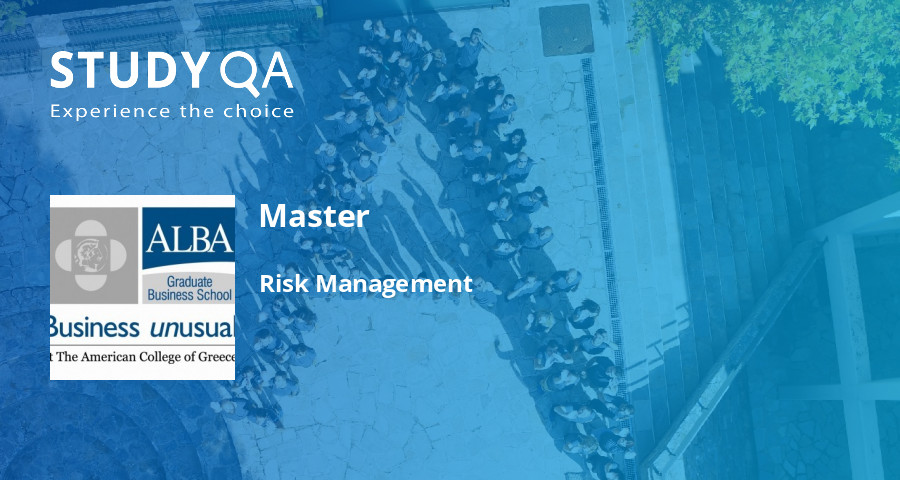 StudyQA — Bachelor: Risk Management — Athens Laboratory of Business ...
