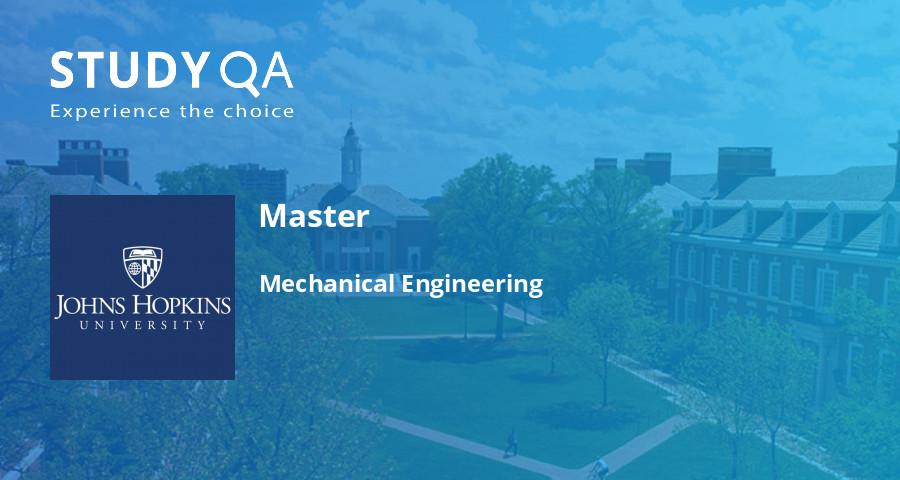 StudyQA — Bachelor: Mechanical Engineering — Johns Hopkins University