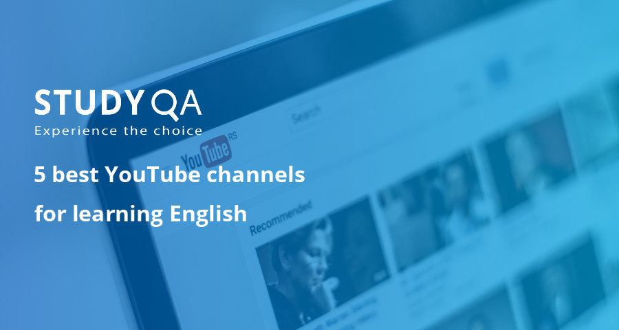 StudyQA — 5 best YouTube channels for learning English