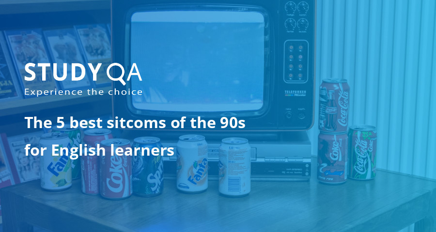 StudyQA — The 5 best sitcoms of the 90s for English learners