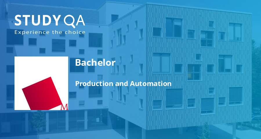 StudyQA — Bachelor: Production and Automation — Munich University of ...