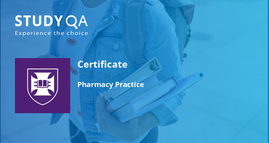 StudyQA — Certificate: Pharmacy Practice — University of Queensland ...