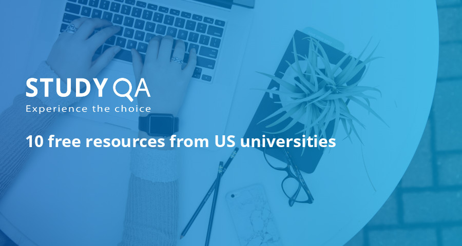 StudyQA — 10 free resources from US universities