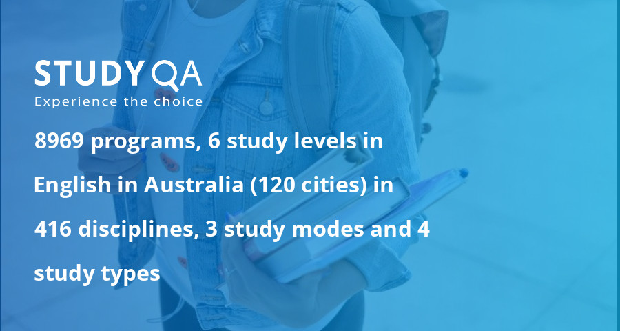 StudyQA — 8969 programs, 6 study levels in 416 disciplines in Australia ...